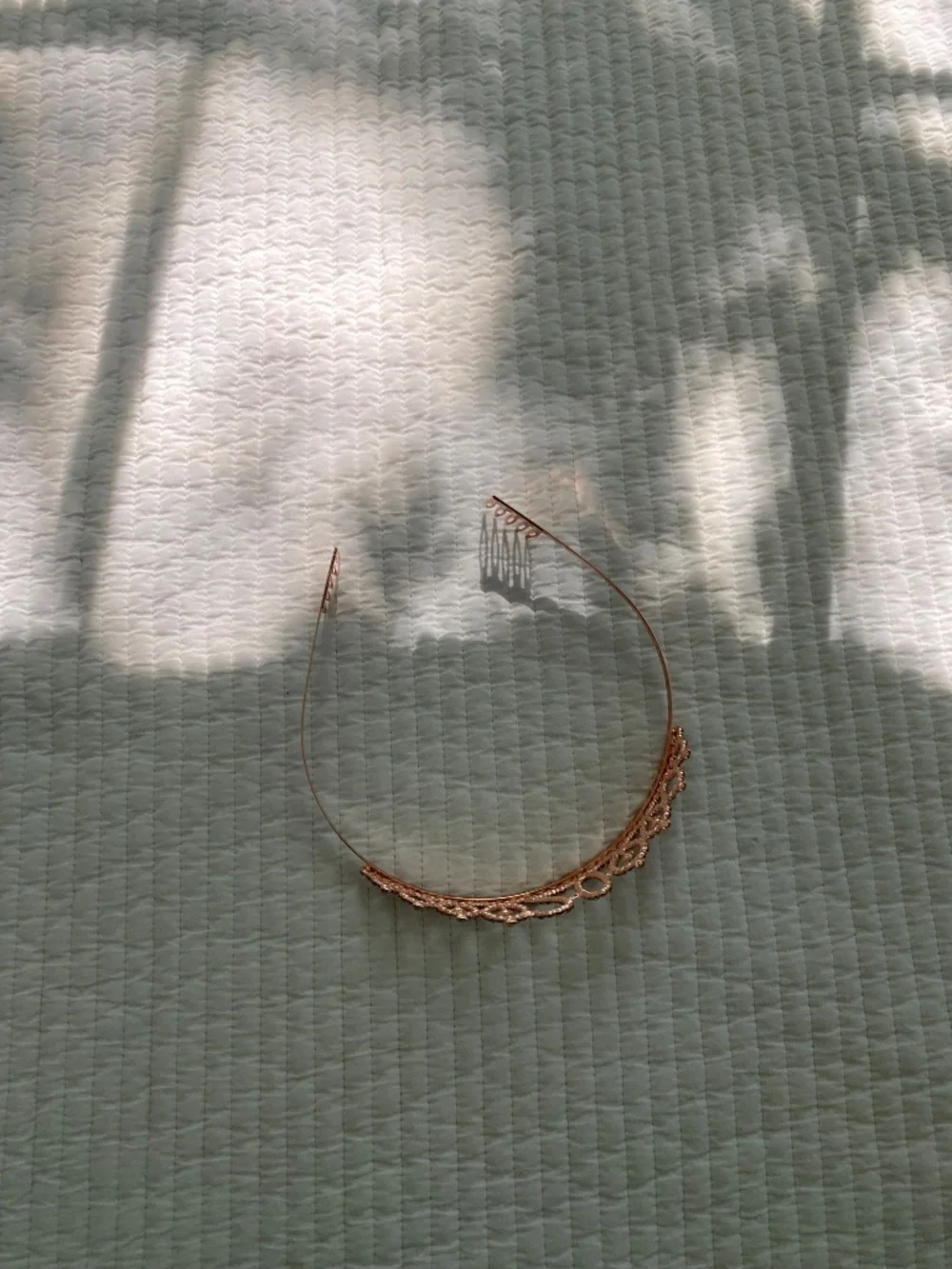Accessories | Rose Gold Pink Rhinestone 2 Birthday Crown | Poshmark